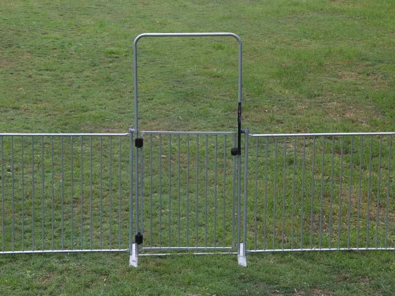 All temporary fencing dog enclosures